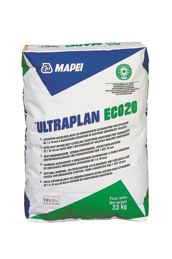 MAPEI ULTRAPLAN ECO 20 Cамовыравнивающийся быстросхватывающийся состав ...